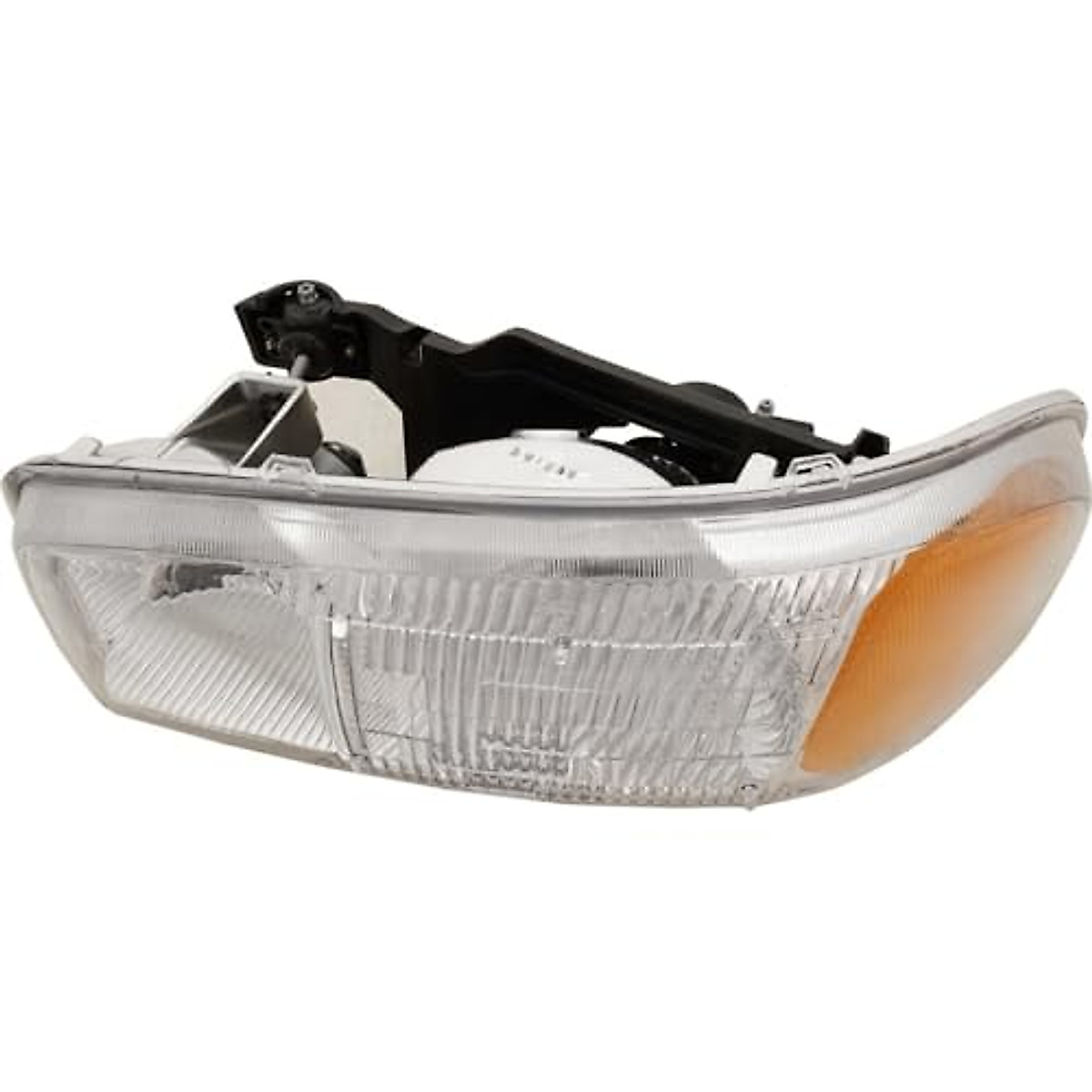 OIICMPX Headlight Driver Side Clear Lens Headlamp W/Bulb for GMC for Yukon for Sierra 3500/2500HD/1500HD/1500 Classic for Sierra 3500/2500HD/2500/1500HD/1500 for Yukon XL 2500/1500