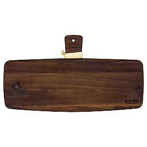 Totally Bamboo Rock & Branch Series Slate and Acacia Serving Paddle