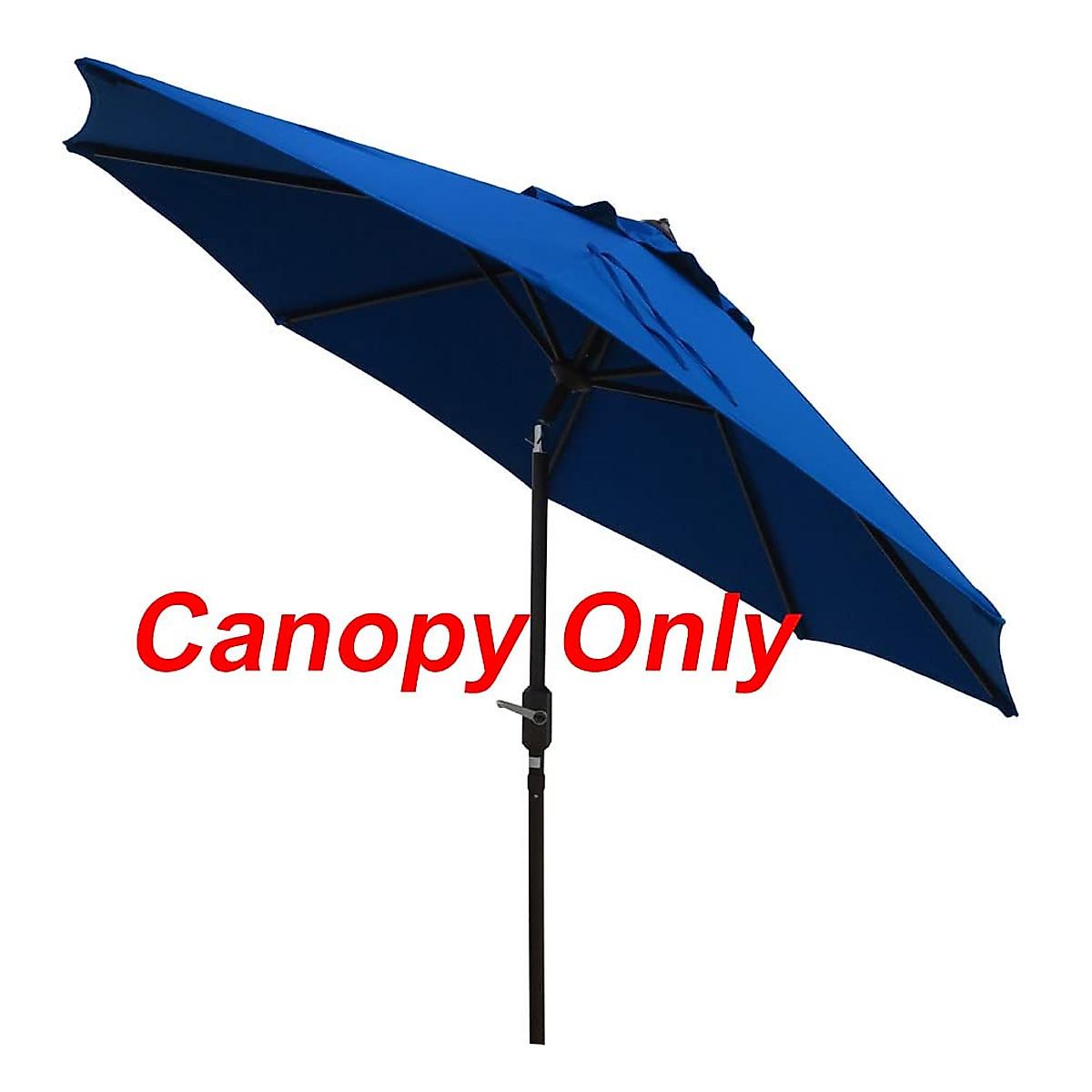 Bayside21 Patio Umbrella Replacement Canopy for 9ft 8 Ribs Outdoor Patio Fabric Replacement Umbrella Canopy Sun 9 ft Umbrella Blue