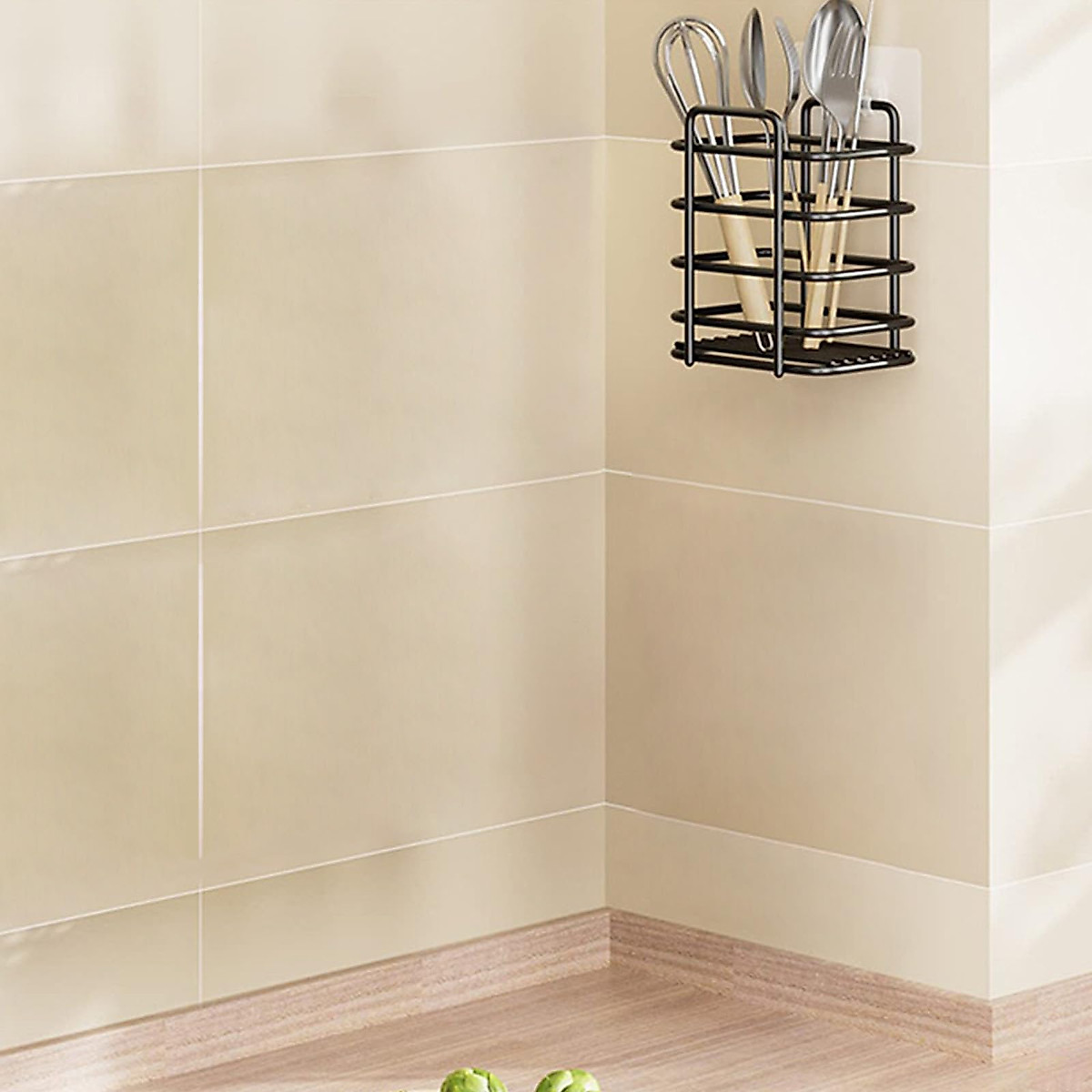 1 Pack Shower Caddy Shelves Organizer Rack Adhesive Shower Caddy Bathroom Shelf Black Wall Mounted Corner Shower Caddy Basket Storage Bath Shelf Organizer Self Adhesive Sticker