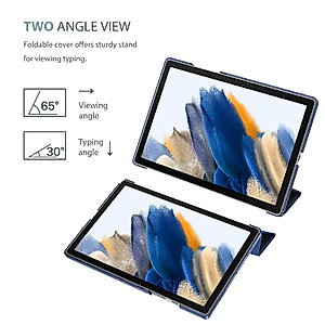 ProCase Smart Case for Galaxy Tab A8 10.5, Slim Stand Hard Back Shell Protective Smart Cover Case for Galaxy Tab A8 10.5 Inch 2022 SM-X200 X205 X207 -Navy