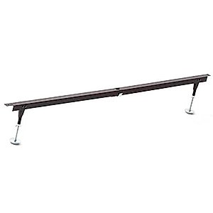 W. Silver Products Heavy Duty Steel Bed Slat, Bed Frame Center Support System, Adjustable Height/Width for Twin, Full and Queen, Universal, Prevents Mattresses and Box Springs from Sagging (1 Pack)