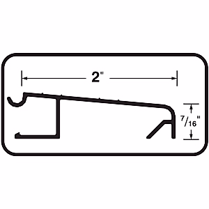 M-D Building Products 67107 TH200 2-Inch by 36-Inch Inswing Extenders
