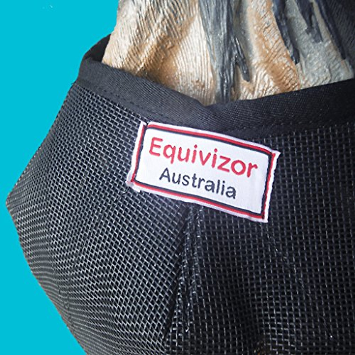EquiVizor 95% UV Eye Protection (Full) Horse Fly Mask with Ears. Uveitis, Corneal Ulcer, Cataract, Light Sensitive, Cancer. Designed to Stay On Your Horse, Off The Ground!