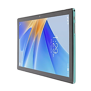 DAUERHAFT Tablet PC, Night Reading Mode 8MP Front 16MP Rear Dual Speakers HD Tablet 100-240V 6GB 128GB for Travel (US Plug)