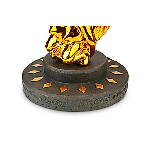 Indiana Jones Golden Fertility Idol Statue Display Base | Display Your Own Collectibles On This Indiana Jones Display Base | Premium Collectible Movie Replica