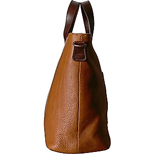 Pendleton Leather Tote Tan One Size