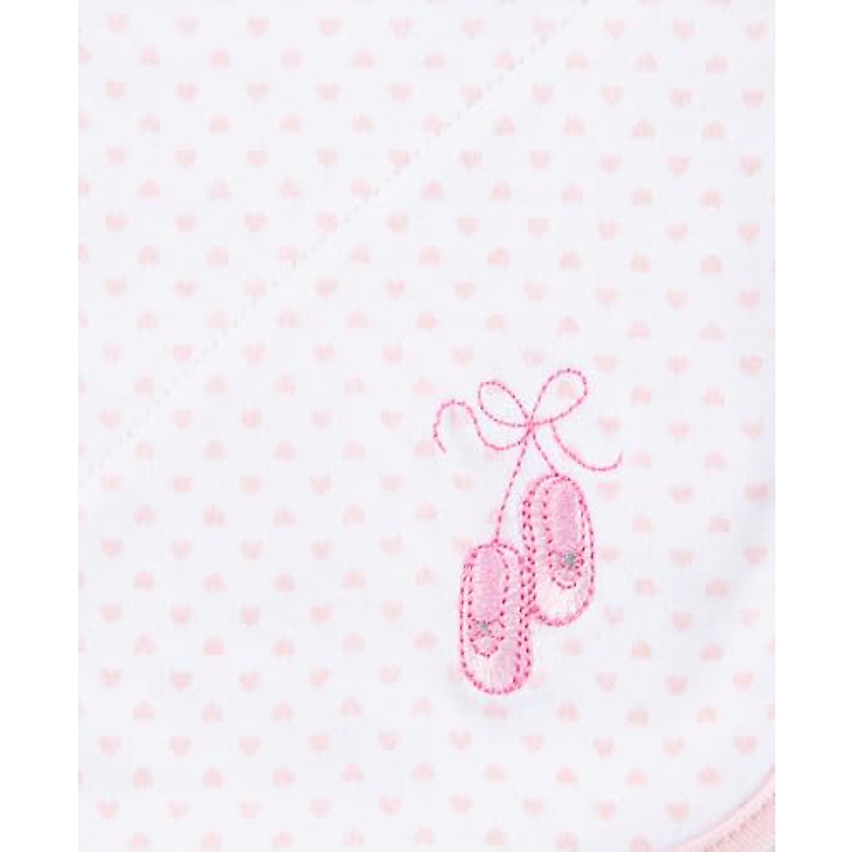 Little Me Unisex Baby Swaddling Receiving Blankets, Prima Ballerina, One Size