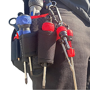 VESSEL Ball Grip Carrying Bit Holder (Red) QB22RU (1)