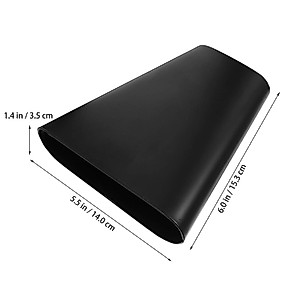 ERINGOGO Cowbell 6 Inch Metal Cowbell With Wooden Stick Percussion Cow Bells Noise Maker Handheld Musical Instrument Percussion Drumset Cow Bells Noise Makers