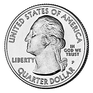 2009 P Complete Set of all 6 DC & Territories Quarters Uncirculated