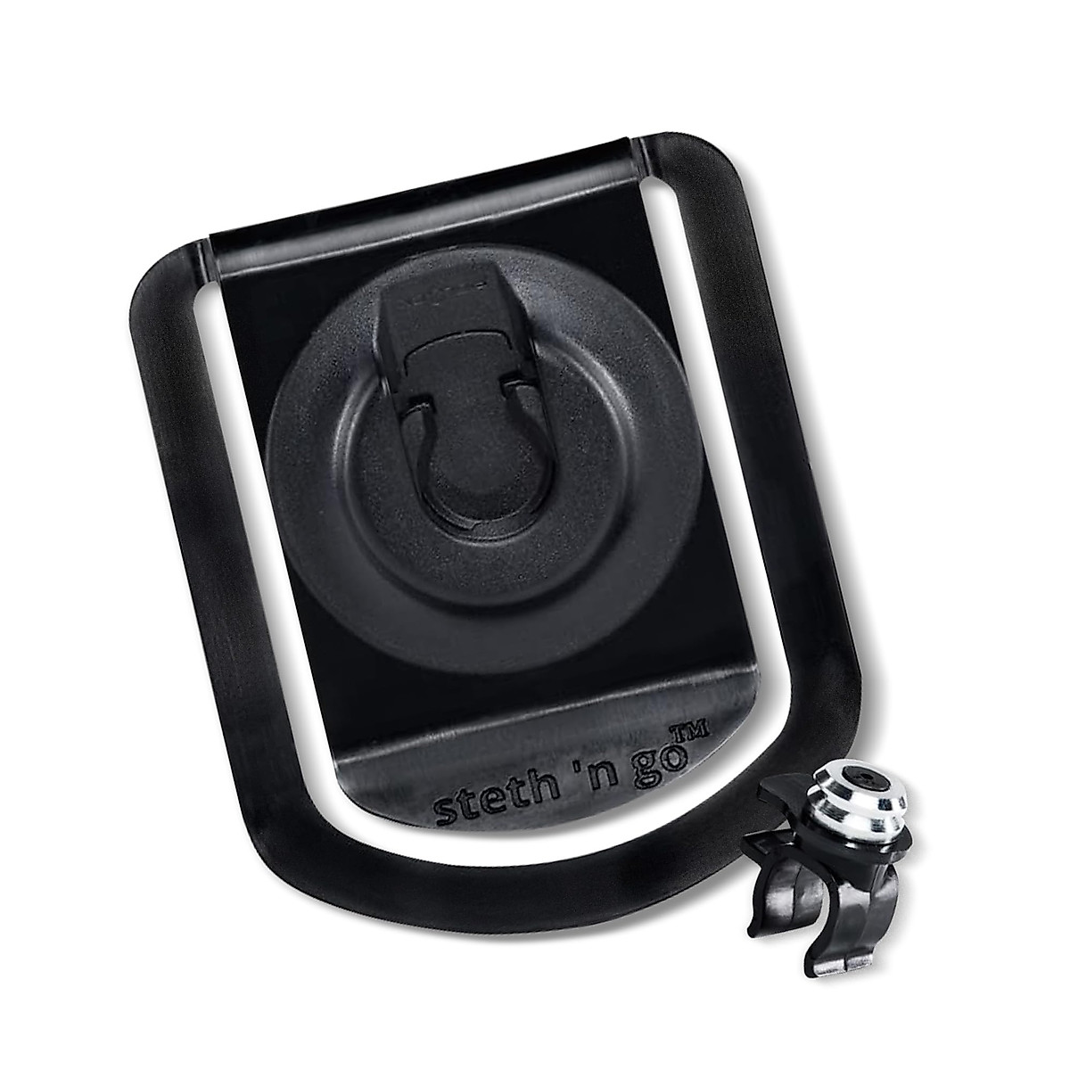 Steth ‘n go Magnetic Stethoscope Holder, Stethoscope Holder Hip Clip Design for Littmann Cardiology and Master Cardiology Stethoscopes, Must-Have Stethoscope Accessories, 1.10 oz