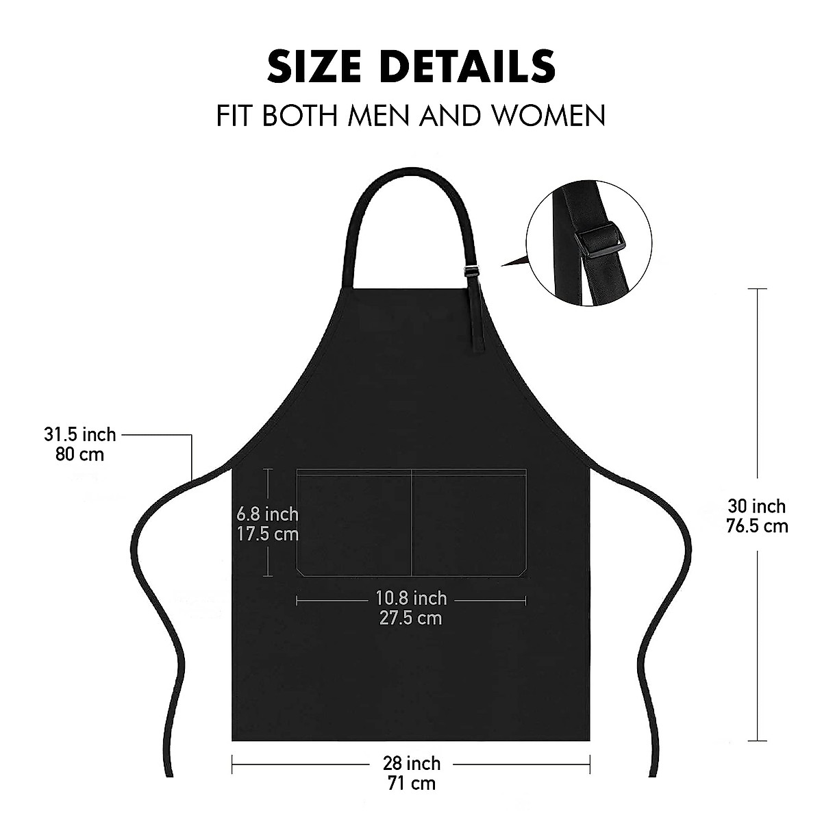 XBPDMWIN Funny Grill Aprons for Men - May The Forks Be With You - Men Aprons for Cooking Funny - Men’s Funny Chef Cooking Grilling BBQ Aprons - Star Fathers Day Gifts for Dad, Husband, Movie Fans