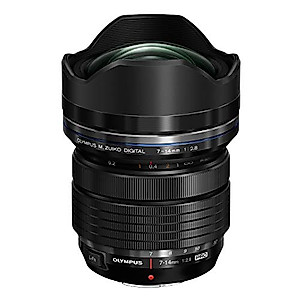 Olympus M.Zuiko Digital ED 7-14mm f/2.8 PRO Lens for Micro Four Thirds Cameras (Renewed)