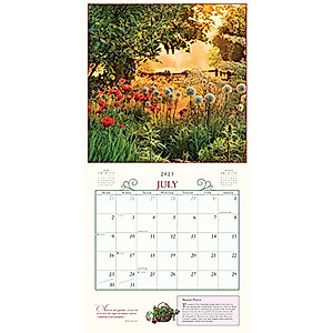 Secret Garden Wall Calendar 2023: A Meditative Calendar That Unites the Gardener’s Mind, Body, and Spirit