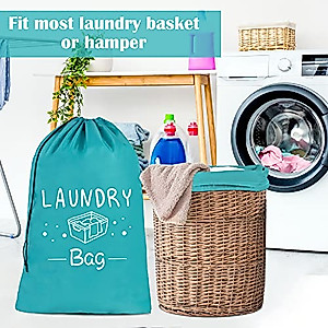 Sylfairy 2 Pack Extra Large Travel Laundry Bag, Durable Rip-Stop Dirty Clothes Shoulder Bag with Drawstring, Heavy Duty Travel Laundry Bag, Large Laundry Hamper Liner, Machine Wash