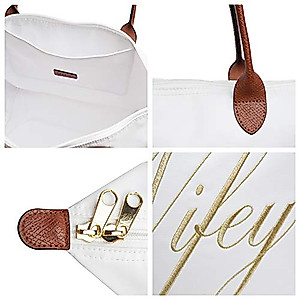 Bridal Shower Gift for Bride Gifts - Bride Bag Wifey Bag Bride Tote Bag for Wedding Day and Honeymoon! Bachelorette Gifts For Bride to be Gifts for Her Wifey Gifts