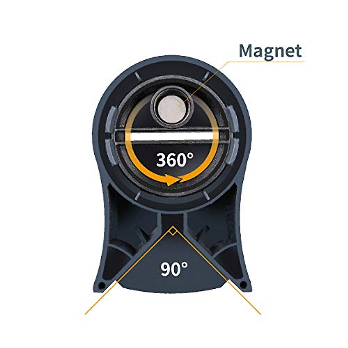 POWERTEC 71226 Square Check for Tape Measures