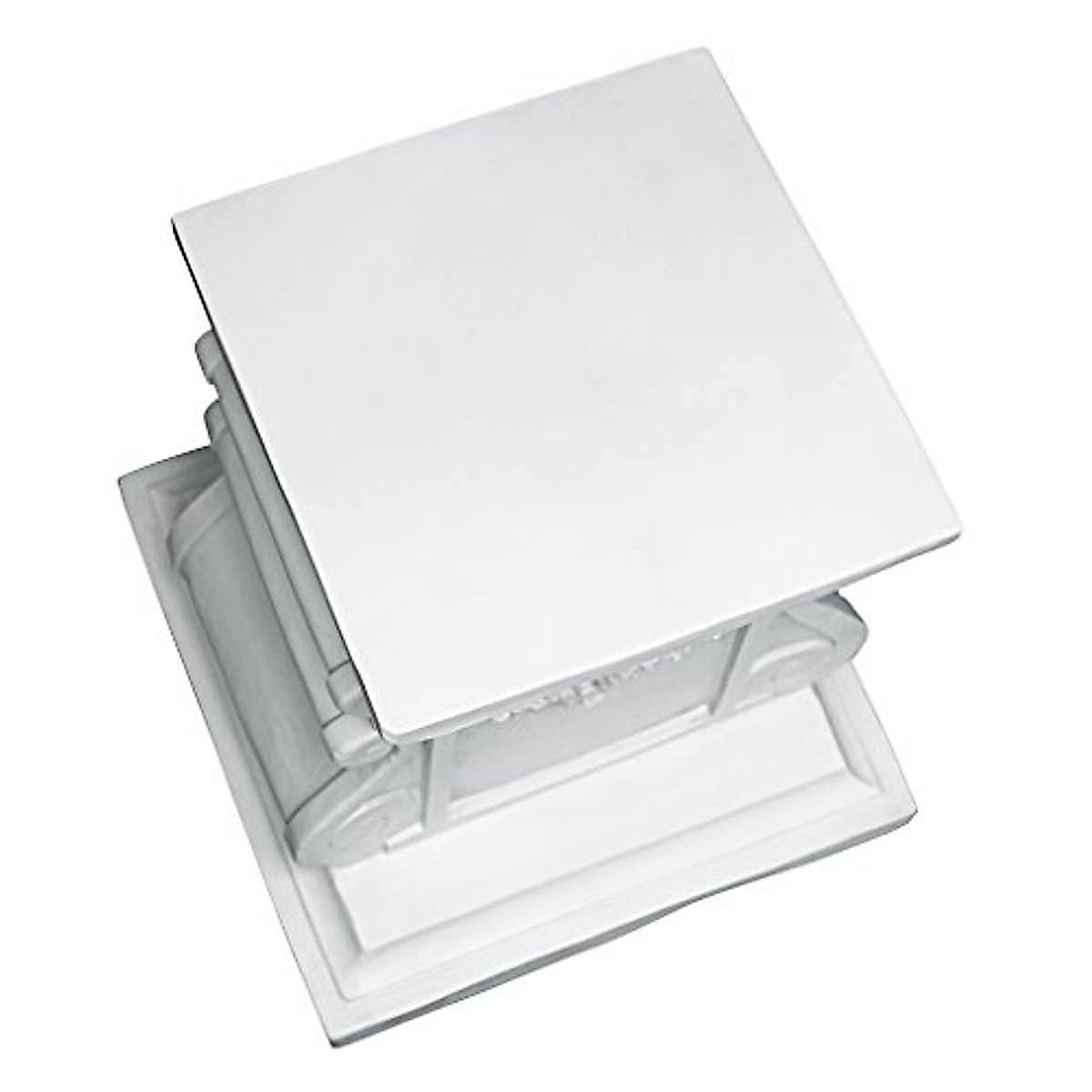 Design Toscano NG314105 Classic Statuary Garden Plinth Base Riser, Medium, antique stone