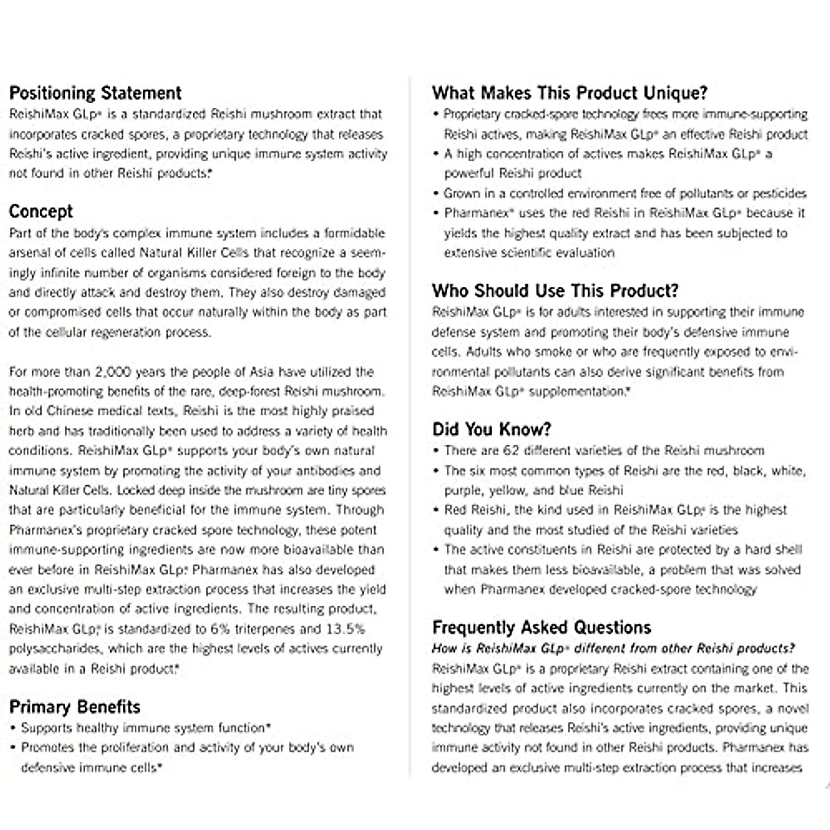 Nu Skin ReishiMax GLp