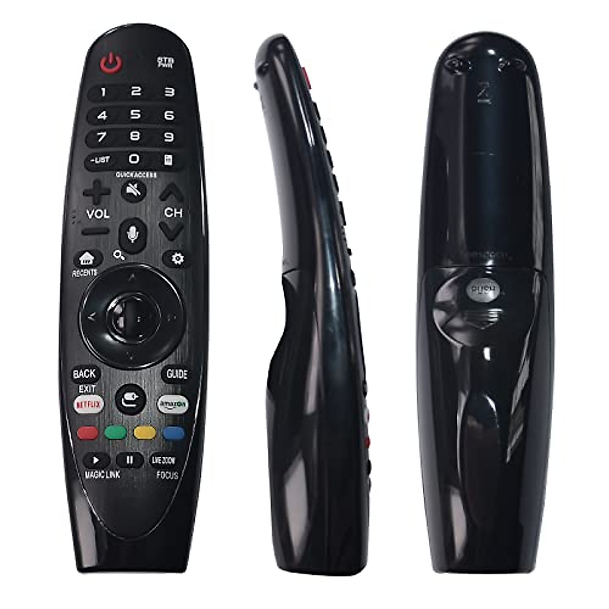 Rnnokate Replace Remote Control for LG TV AN-MR650A fit for LG Smart TV 43UJ654T 49UJ634V 49UJ7700 55SJ8000 55SJ800A 55SJ8500 55SJ850T 55UJ634V 55UJ6520-UD 55UJ6540-UB 55UJ7700 (2 AAA Batteries)