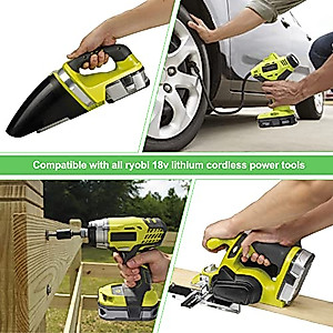 Bonacell 2Pack 【Upgrade】 18V 3800Ah Replacement Battery for Ryobi 18V Lithium Battery ONE+ Plus P102 P103 P104 P105 P106 P108 P107 P109 for Cordless Power Tools