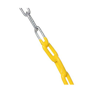 Heavy Duty Swing Seat 66" Chain Plastic Coated, Playground Backyard Kids Swing Set Accessories Outdoor Replacement with Snap Hooks, Swings for Kids Adults(Green)