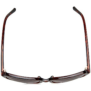 Fossil Women's Female Sunglass Style FOS 3095/S Oval, Dark Havana, 54mm, 18mm