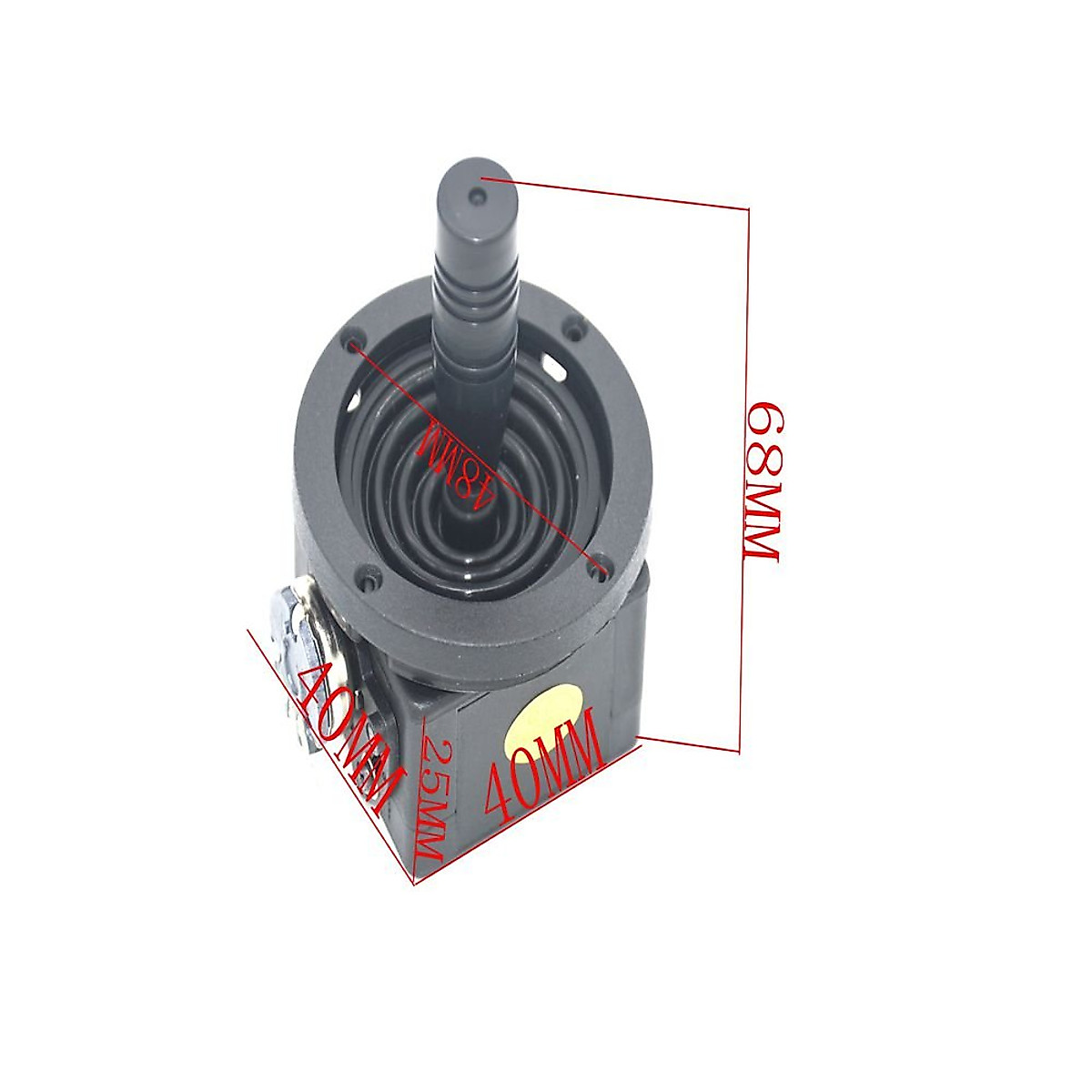 Lai Ke Wei Joystick Potentiometer 5K Ohm Switch Rotary Bidirectional JH-D202X-R2 Joystick Joystick Potentiometer Black