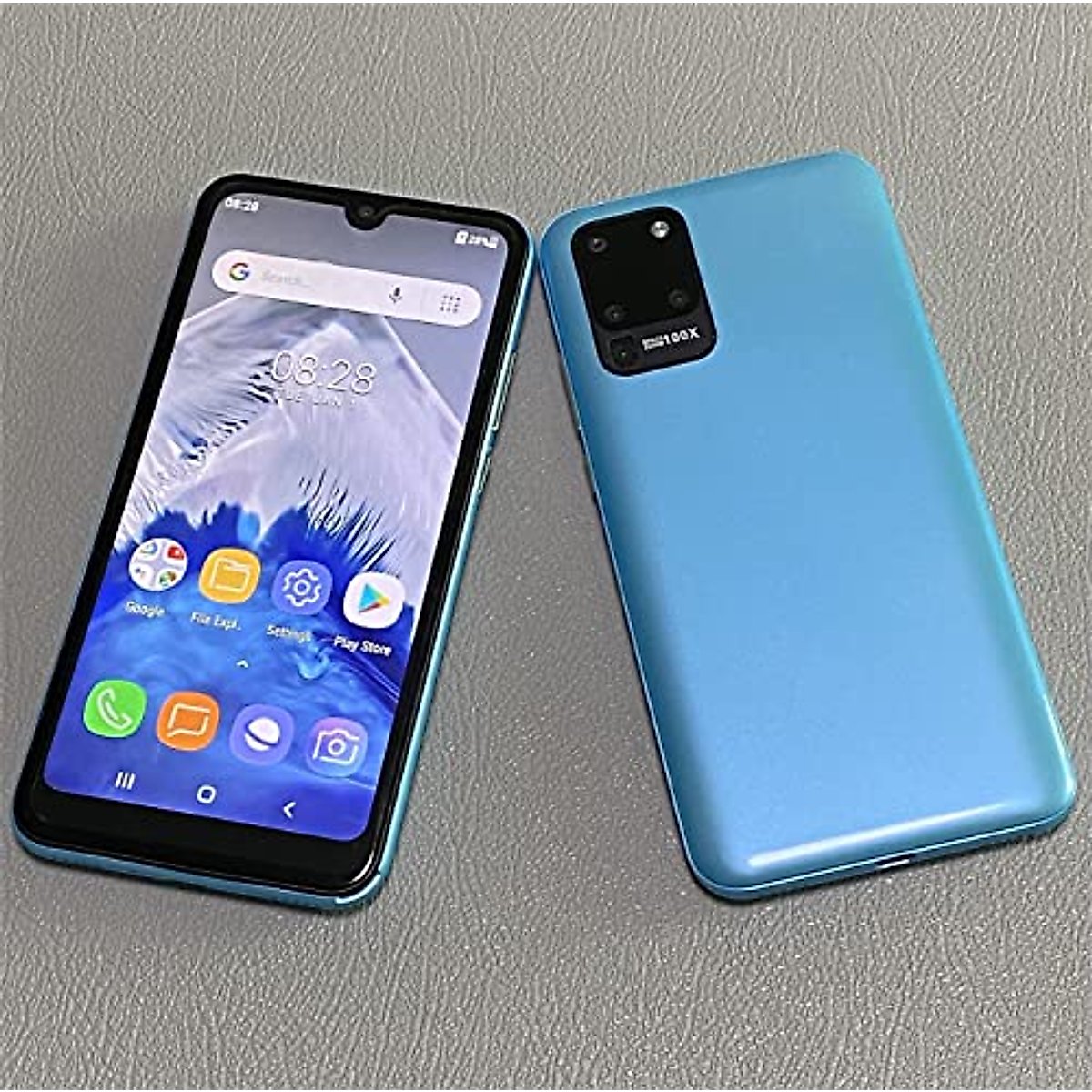 zsddzzy 6.52 inch Screen，Speak8c，Android Smartphone ，Dual SIM Card，1GB RAM 8GB ROM，Only Supports Dual SIM Card Frequency Band of 3GWCDMA ：850/2100MHZ，Unlocked Cell Phone（Blue）