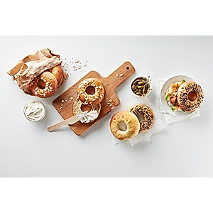 Lekue Bagel Maker with 6 Individual Bagel Molds, Brown