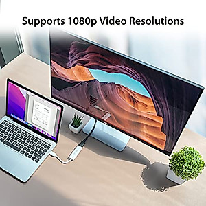 j5create JUA254 USB 3.0 to HDMI™ External Video Adapter, White