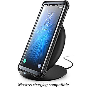 i-Blason Case for Galaxy Note 8 2017 Release, Ares Series Full-body Rugged Clear Bumper Case with Built-in Screen Protector (Black)