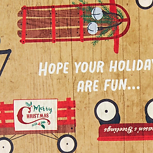 Hallmark Christmas Gift Card Holders or Money Holders Assortment, Rustic (36 Cards with Envelopes)