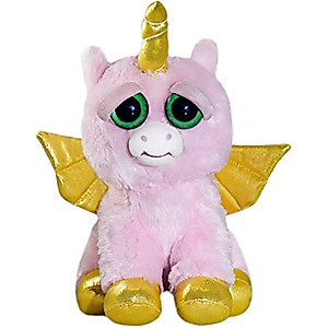 Feisty Pets Ali Cornball The Alicorn (Winged Unicorn) Plush