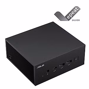 ASUS ExpertCenter PN64 Mini PC Barebone with Intel Core i3-1220P Mobile Processor, up to 32GB DDR5 RAM, Dual Storage Design, WiFi 6E, Bluetooth, USB-C with VESA Mount,Black