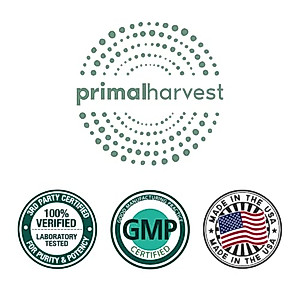 Primal Harvest Primal Total Male Natural Tribulus Terrestris, Fenugreek, Korean Ginseng, Maca Root Horny Goat Weed for Men Booster, Max Boost 90 Capsules…