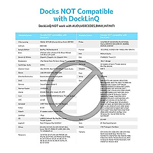 DockLinQ Pro Bluetooth 5.0 Adapter Receiver for Bose Sounddock and 30 pin iPod iPhone Music Docking Station(Not for Cars)