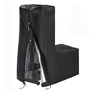 Aidetech Elliptical Exercise Machine Cover, Dust-Proof Elliptical Machine for Home Use Cover Waterproof Elliptical Trainer Protective Cover (55''L x 25''W x 65''H)