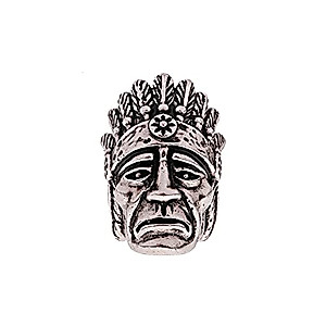 NGOANSK6688 1 Piece/Lot Silver Color Spacer Beads Long Beard Accessories for Bracelets Jewelry (BD632-2)