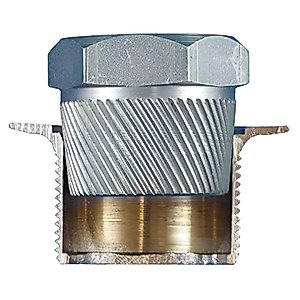 Superior Tool 05255 1.5" Tub Drain Extractor-Removes One and a Half Inch Old or Stubborn Tub Drains