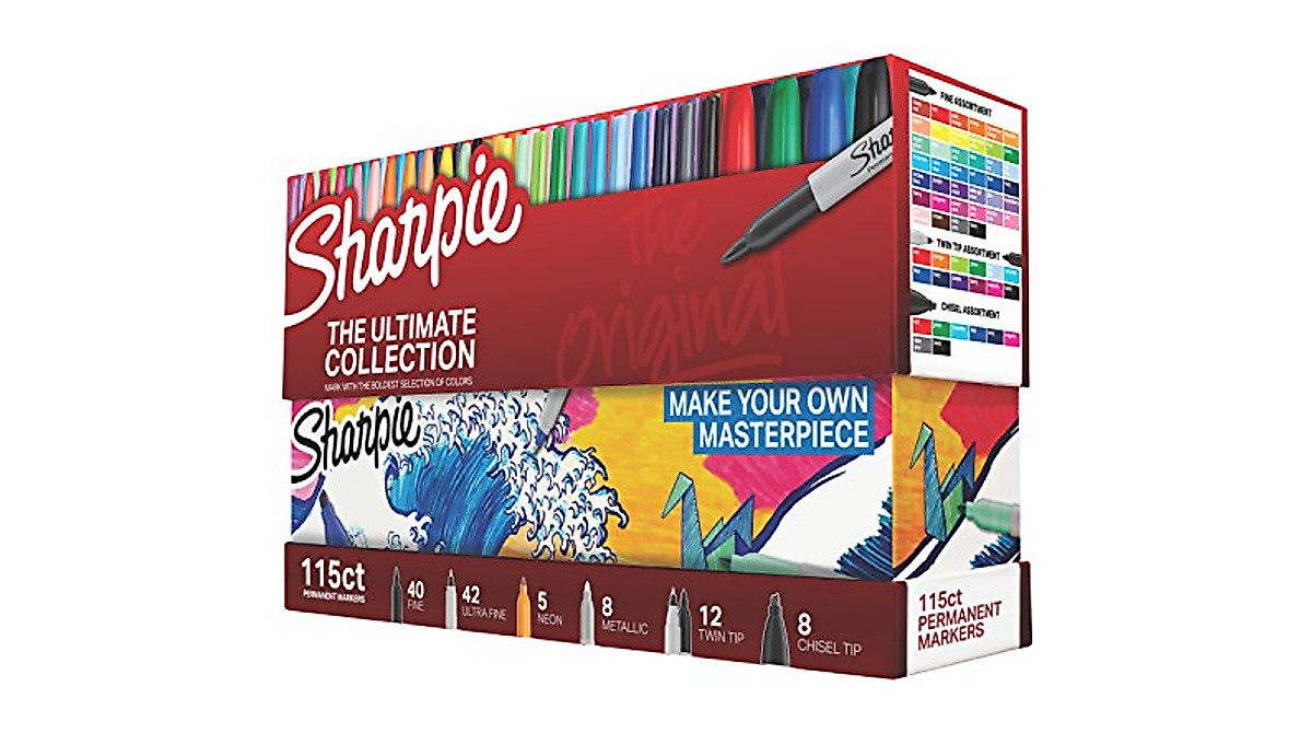 Sharpie Ultimate Markers Collection - 115 Assorted Colors