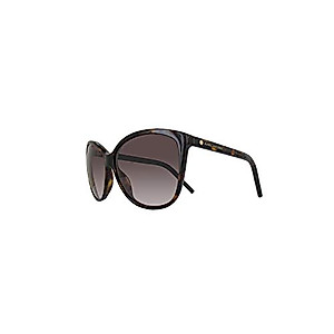 Marc Jacobs Women's MARC69/S Cat-Eye Sunglasses, Dark Havana/Brown Gradient, 58 mm