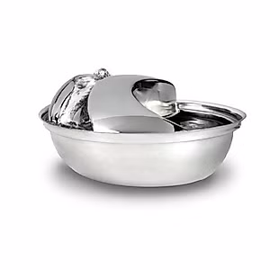 Pioneer Pet Stainless Steel Fountain Raindrop Design