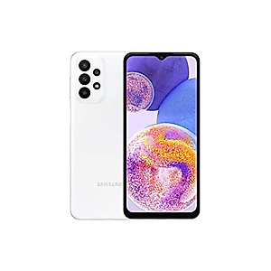 Samsung Galaxy A23 (SM-A235M/DS) Dual SIM,64 GB 4GB RAM, Factory Unlocked GSM, International Version - No Warranty - (White)