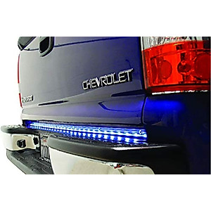 Rampage 60" LED Tailgate Light Bar | Superbrite LED 6 Function, Brake, Left/Right Turn Signals, Flasher/Running Lights, Reverse/Backup Lights, Black | 960136 | Universal Fit & Mounting