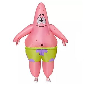Spirit Halloween Nickelodeon Kids Patrick Star Inflatable | Officially Licensed | Funny Group Costume