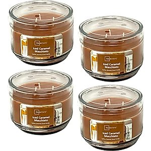 Mainstays 11.5oz Scented Candle 4-Pack (Iced Caramel Macchiato)