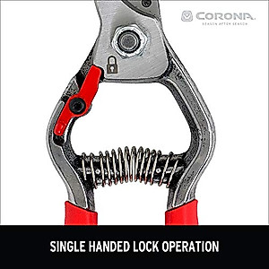 Corona Tools | ClassicCUT ClassicCUT® Branch & Stem Pruning Shears for Gardening | Cuts Branches and Stems up to 1-inch in Diameter | BP 15180