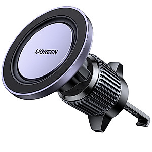 UGREEN for Magsafe Car Phone Holder Magnetic Phone Mount Strongest Magnet Compatible with iPhone 15 14 13 12 Pro Max Plus Mini, Air Vent Clip Cell Phone Holder